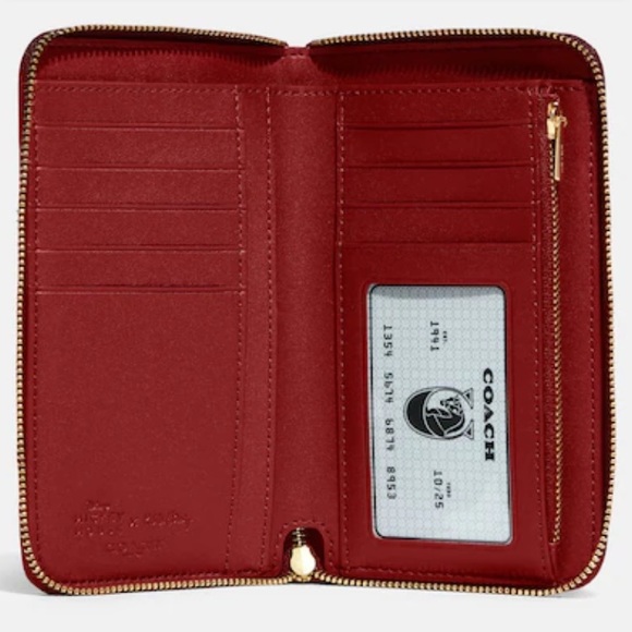 Coach | Bags | Coach Disney Mickey Mouse X Keith Haring Medium Id Zip ...